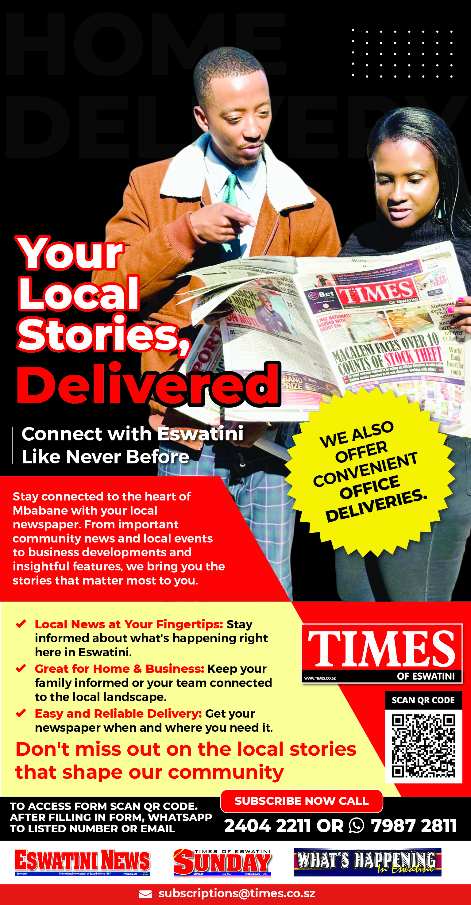Hopeful future for Eswatini youth :: Letters To The Editor | Times of ...