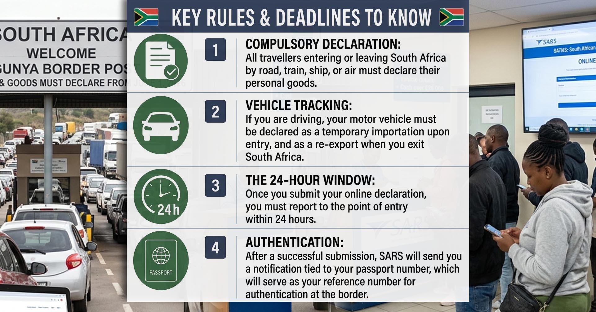 Visiting SA: Online declaration compulsory :: News | Times of Eswatini