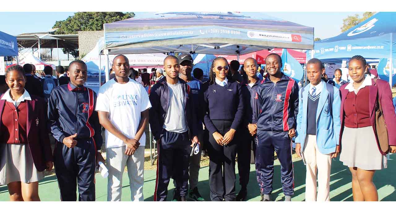 Female pilot inspires learners :: Training & Education | Times of Eswatini